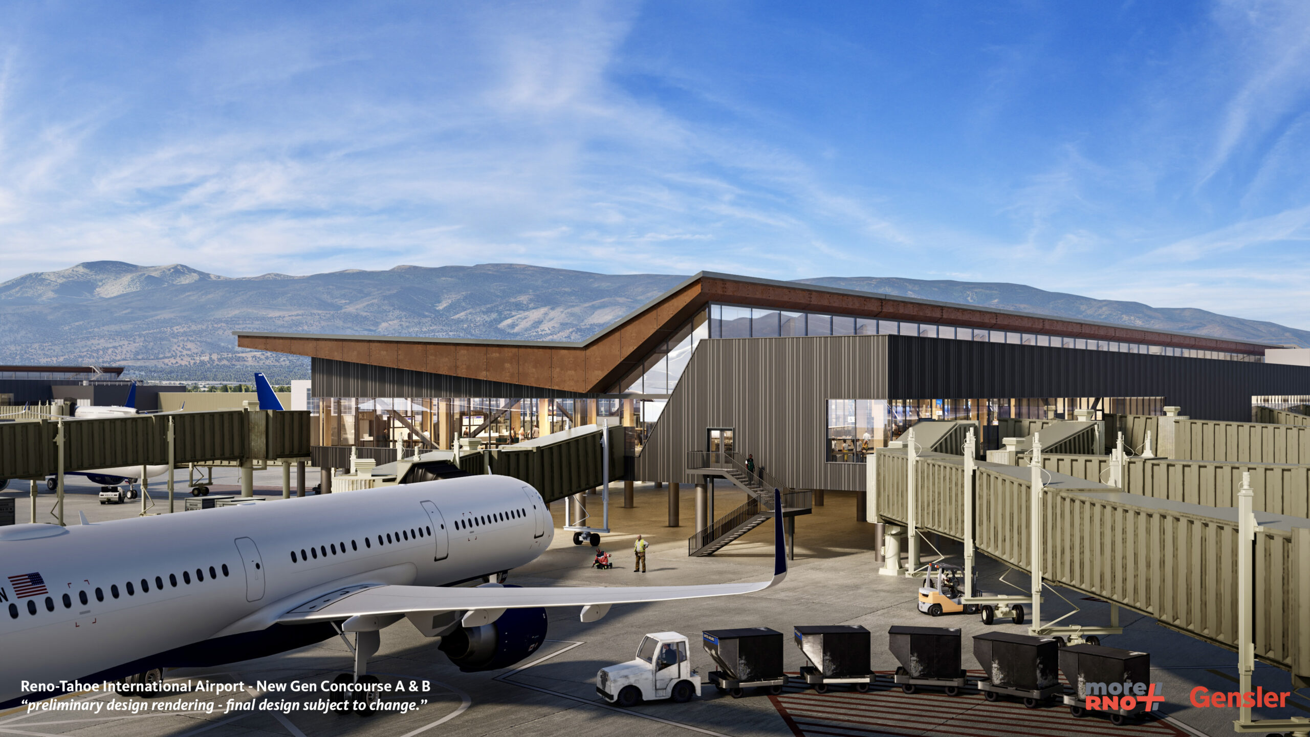 New Concourses - Reno-Tahoe International Airport