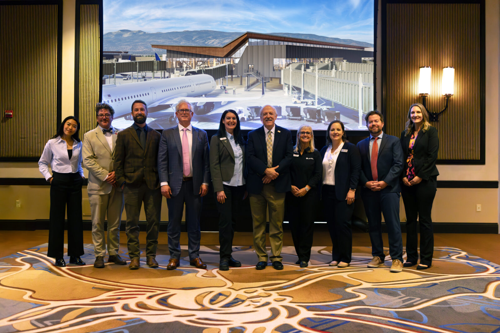Inside the New Gen A&B Concourses - Reno-Tahoe International Airport