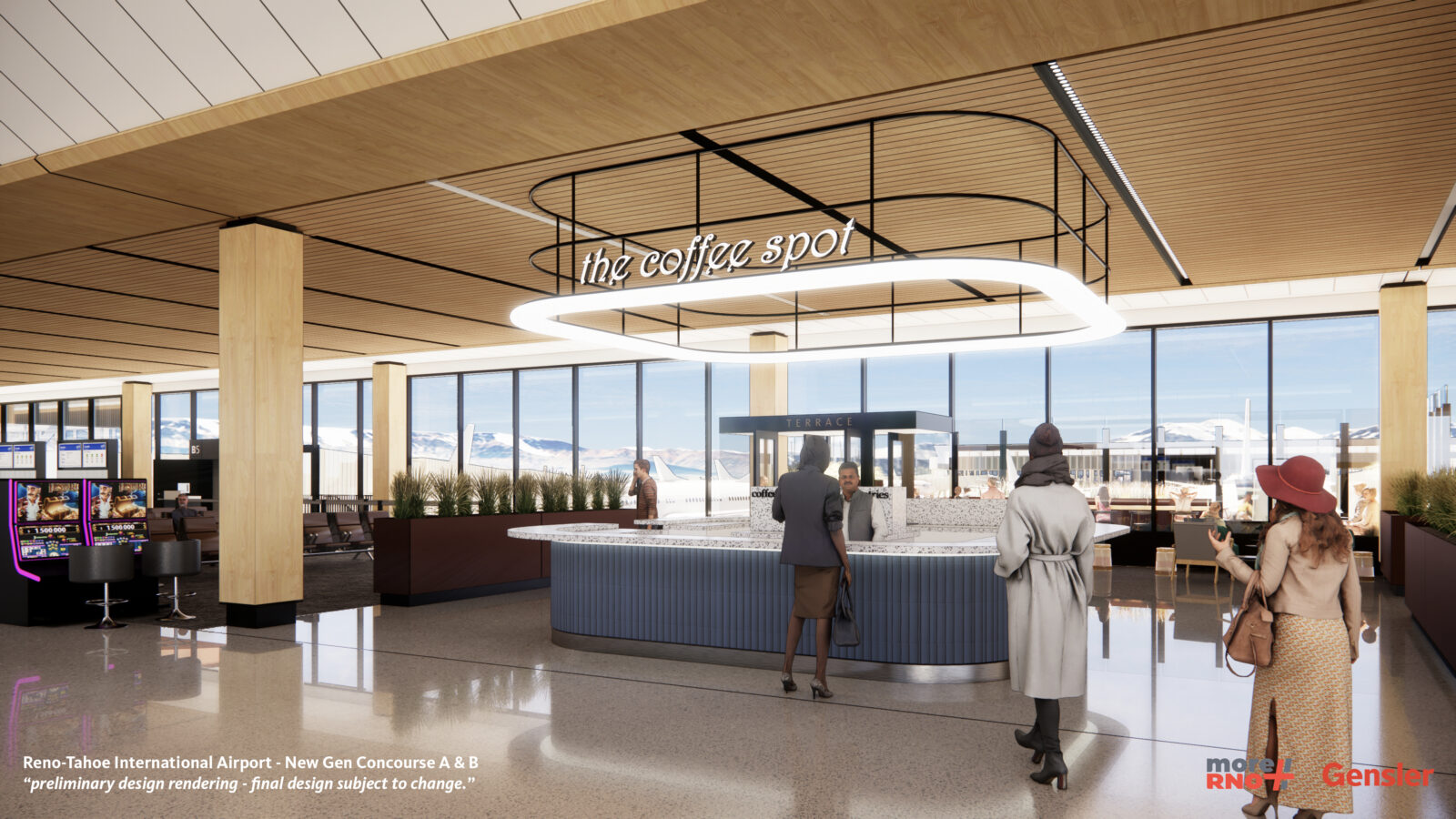 New Concourses - Reno-Tahoe International Airport