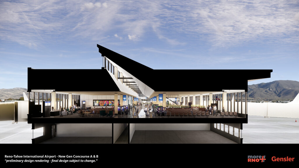 New Concourses - Reno-Tahoe International Airport